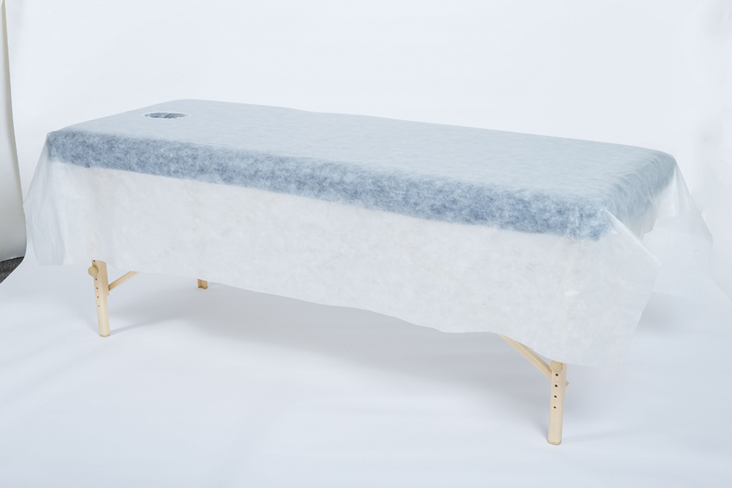 Disposable Flat Sheet with hole 10 piece- Special Offer - Majestic Towels